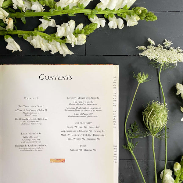 Monet's Table by Claire Joyes - 1989 Edition – In The Vintage Kitchen Shop