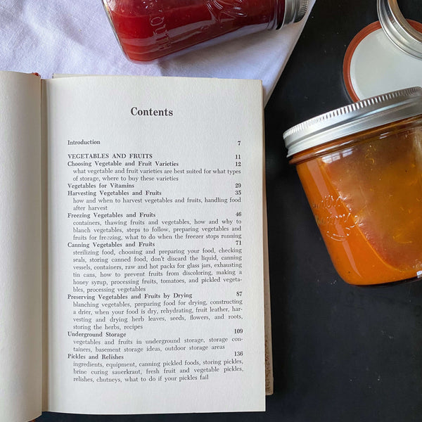 Vintage 1970s Organic Food Preservation Book - Stocking Up by the Edit ...