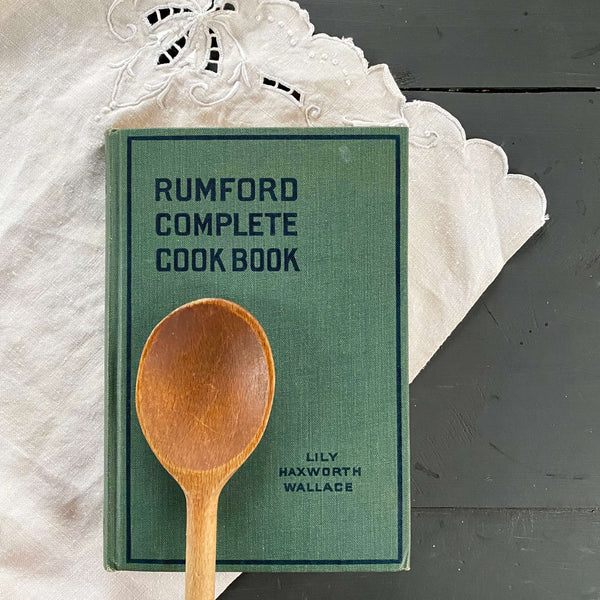 Rumford Complete Cook Book - 1930 Edition with Handwritten Recipes – In ...
