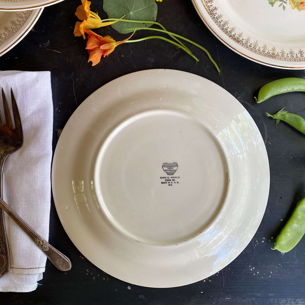 Vintage 1940s Royal Celtic Dinner Plates by Edwin Knowles circa 1940 ...