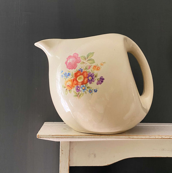 Vintage Water Jug Marked USA 7 Possibly by Hall Pottery circa Early-Mi ...