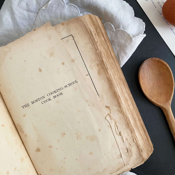 The Boston Cooking School Cook Book by Fannie Merritt Farmer - 1931 Ed ...