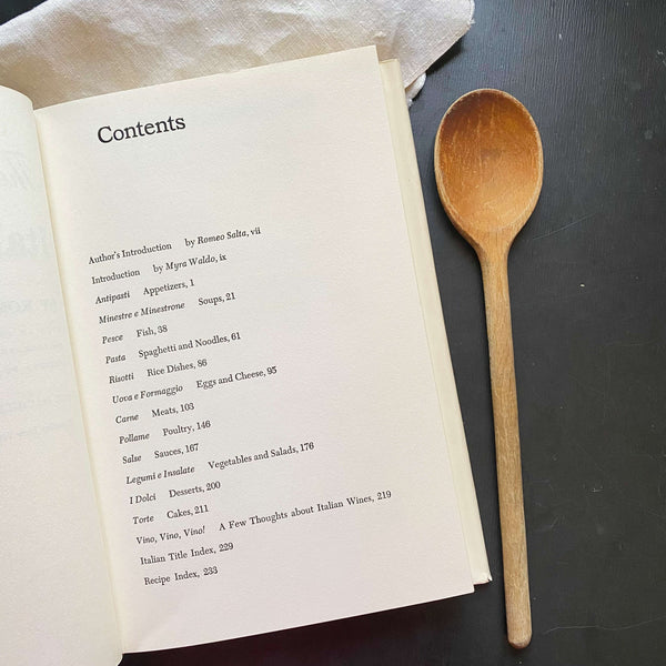 The Pleasures of Italian Cooking by Romeo Salta - 1962 Book Club Editi ...