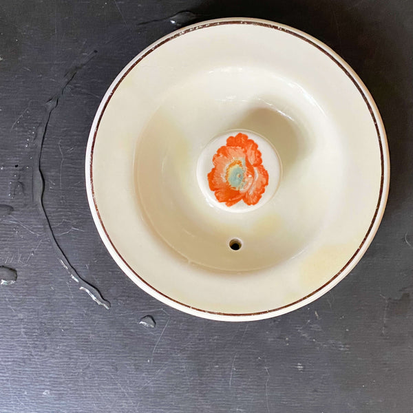 Vintage Hall's Orange Poppy Bean Pot Crock circa 1933-1953 – In The ...