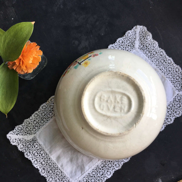 Edwin Knowles Penthouse Pattern Bake Oven Bowl - Rare 1930's Art Deco ...