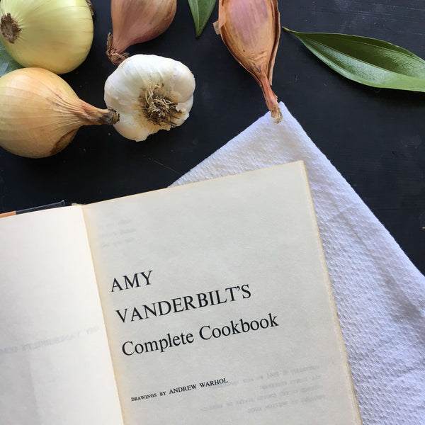 Amy Vanderbilt's Complete Cookbook - 1961 Edition - Drawings by Andy W ...