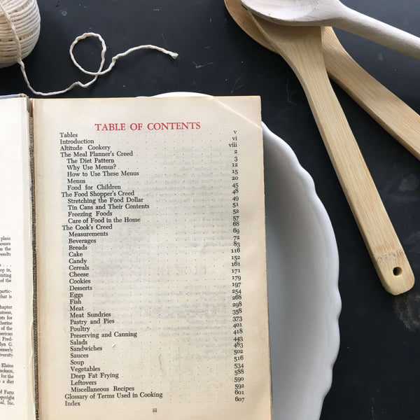 The Modern Family Cook Book by Meta Given - 1961 Edition, First Printi ...