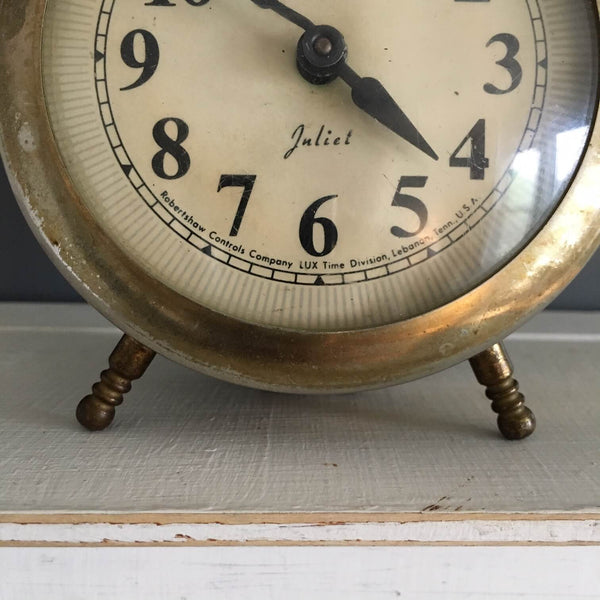 Vintage 1960's Wind Up Alarm Clock - Robertshaw Controls Company Julie ...
