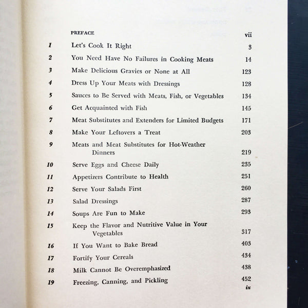 Bestselling 1960s Nutrition Cookbook - Let's Cook It Right by Adelle D ...