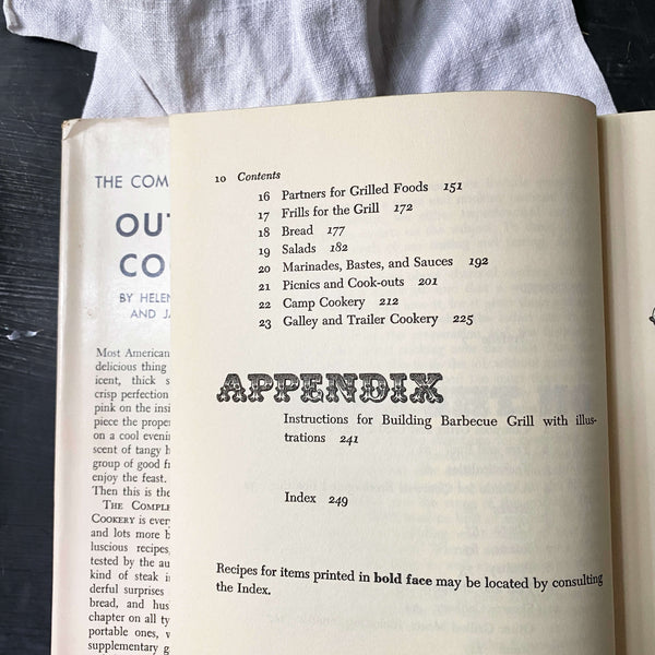 The Complete Book of Outdoor Cookery by Helen Evans Brown and James Be ...