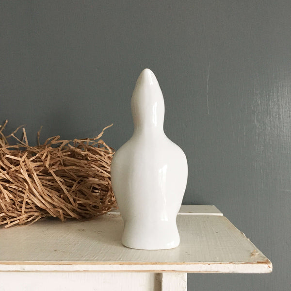 Vintage White Pie Bird - White Ceramic Pie Vent – In The Vintage ...