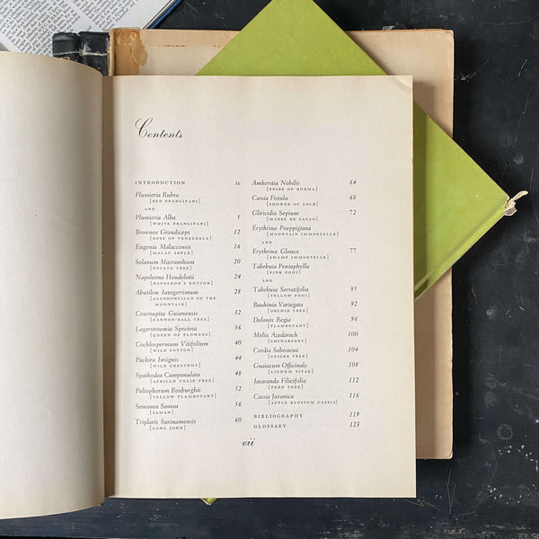 Flowering Trees of the Caribbean Botanical Book - 1951 Edition - Illus ...