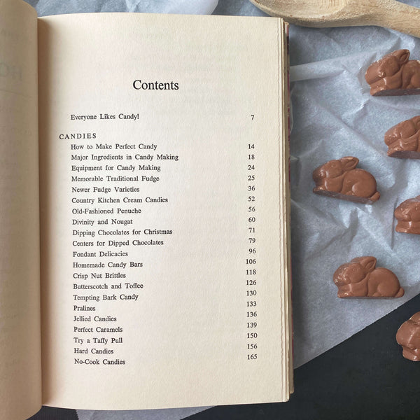 Vintage 1970s Candymaking Cookbook- Homemade Candy by the Editors at F ...