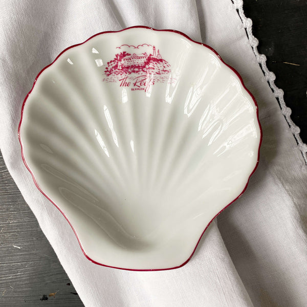 Vintage Reefs Hotel Bermuda Restaurant Ware Shell Shaped Dish circa 19 ...