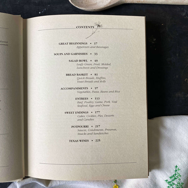 Vintage Texas Cookbook - Wild About Texas circa 1989 First Edition - C ...